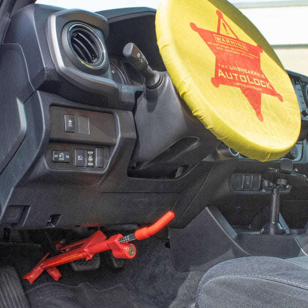 Unbreakable Locks - Quickly secure your vehicle’s brake pedal